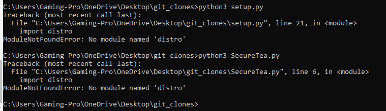 Getting errors while setting up readthedocs. · Issue #150 · OWASP/SecureTea-Project · GitHub