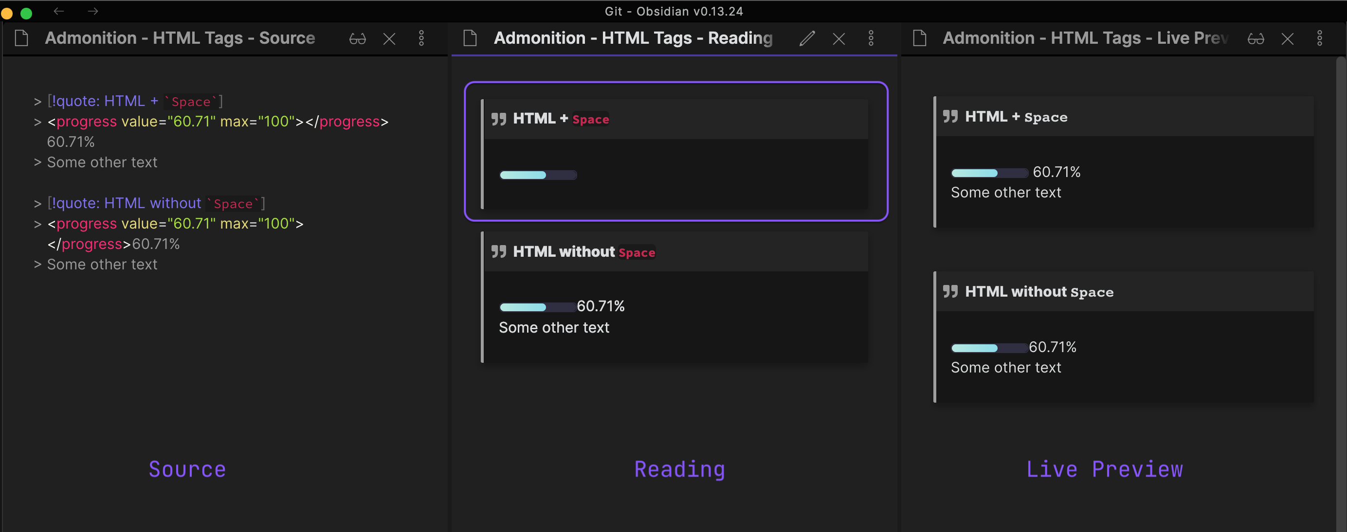 A way to escape the characters ">␣" when in a MS Doc Syntax Admonition ? · Issue #187 · javalent ...