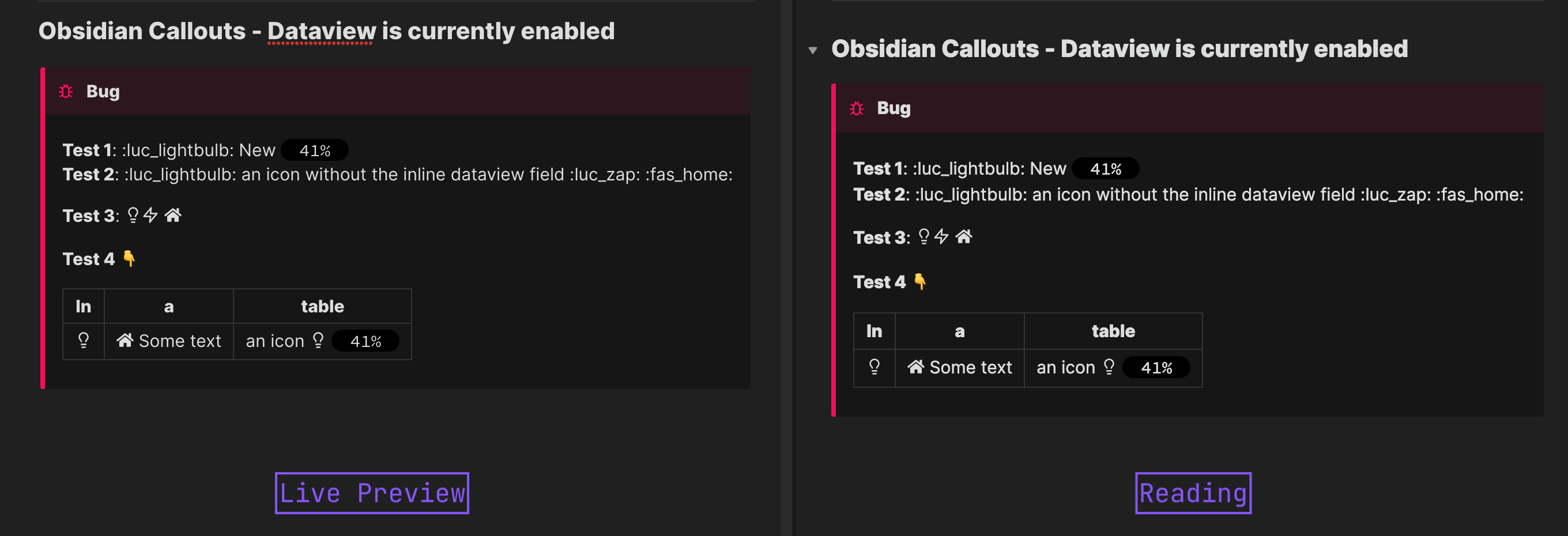 Possible conflict between Dataview (inline dataview field(s)) and the plugin Icon Shortcodes ...