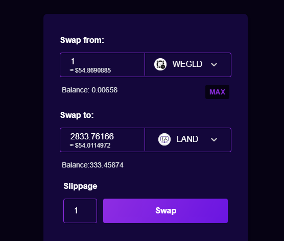 GitHub - lucasmanea21/maiar-exchange-widget: Widget for easily ...