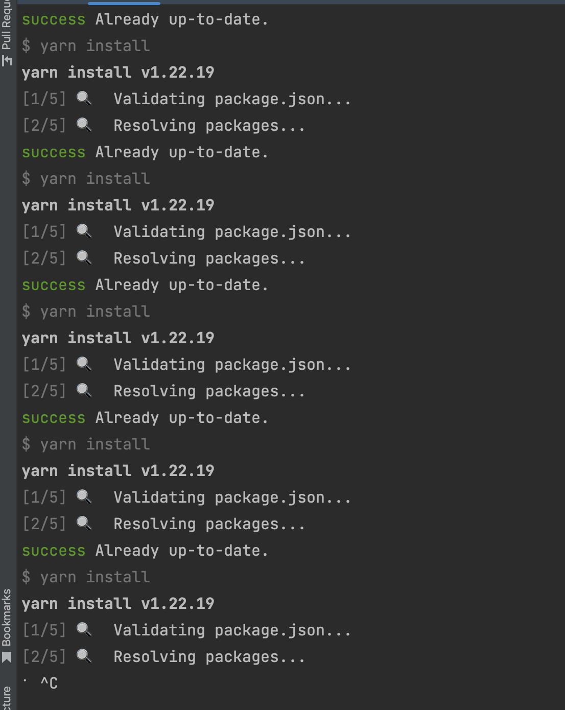 [Bug?]: Each log · Issue #4620 · yarnpkg/berry · GitHub