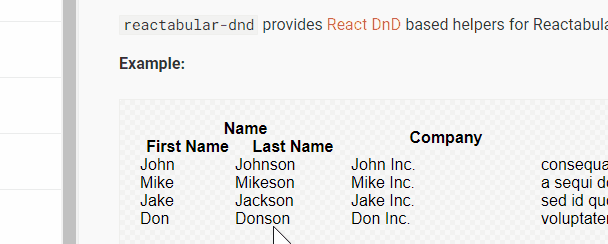 dnd create infinite loop on Drag And Drop · Issue #384 · reactabular/reactabular · GitHub