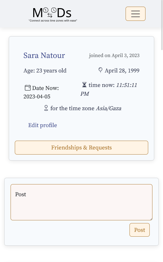 GitHub - saranatour1/Moods: Moods is a platform that connects people together regardless of time ...