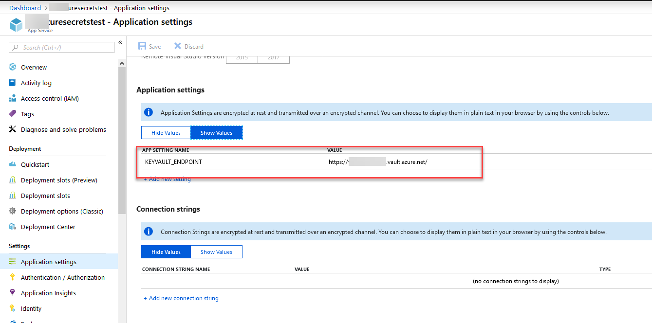 Without List permission Azure Key Vault 'Forbidden' error · Issue #856 · dotnet/extensions · GitHub