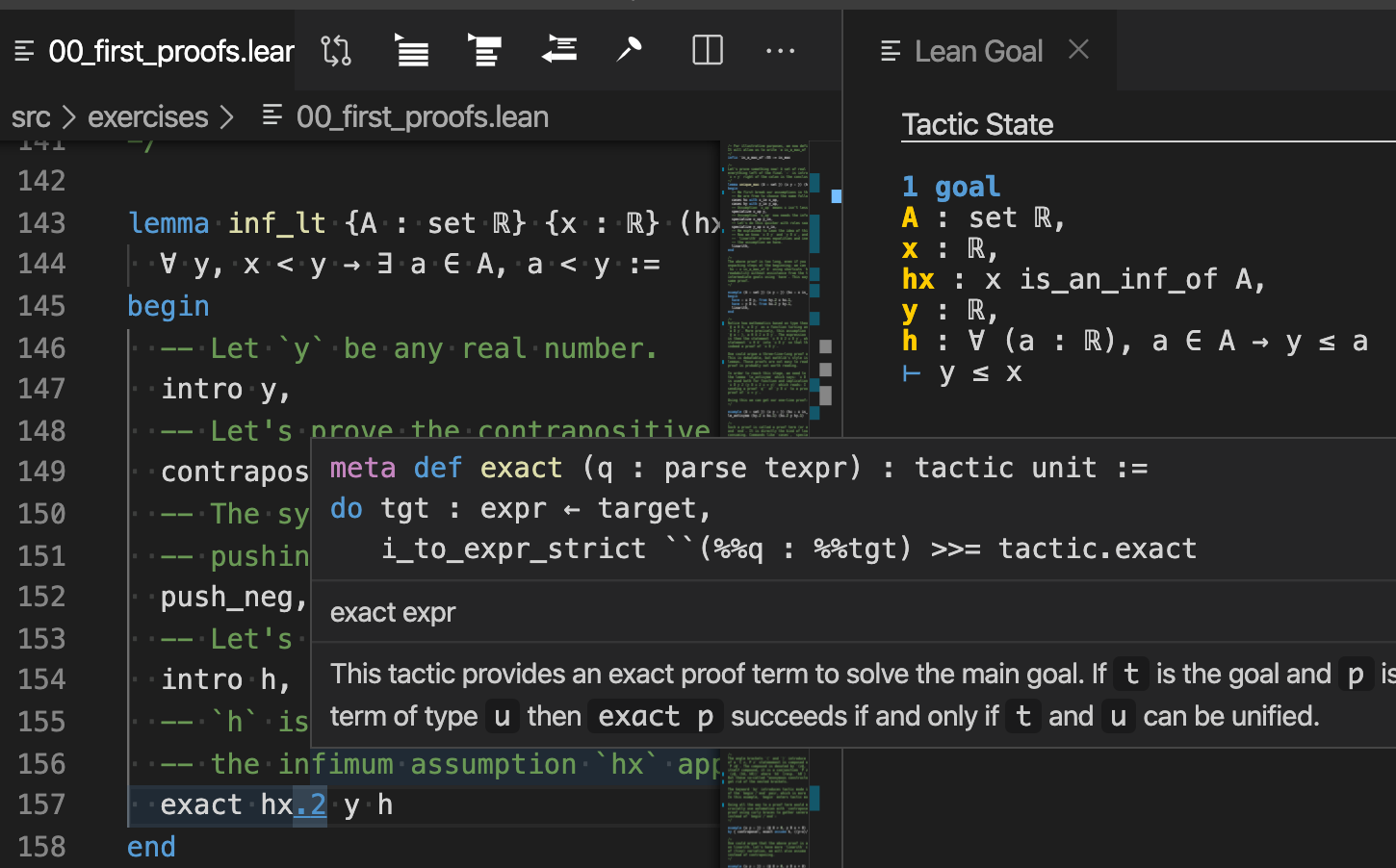 Improve Introspection For Variables In Lemmas · Issue 168 · Leanprover Vscode Lean · Github