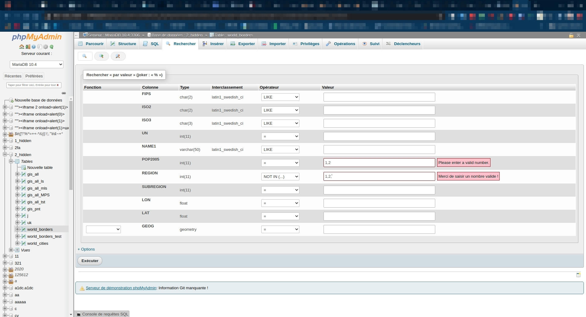 Error messages are not translated · Issue #16656 · phpmyadmin/phpmyadmin · GitHub