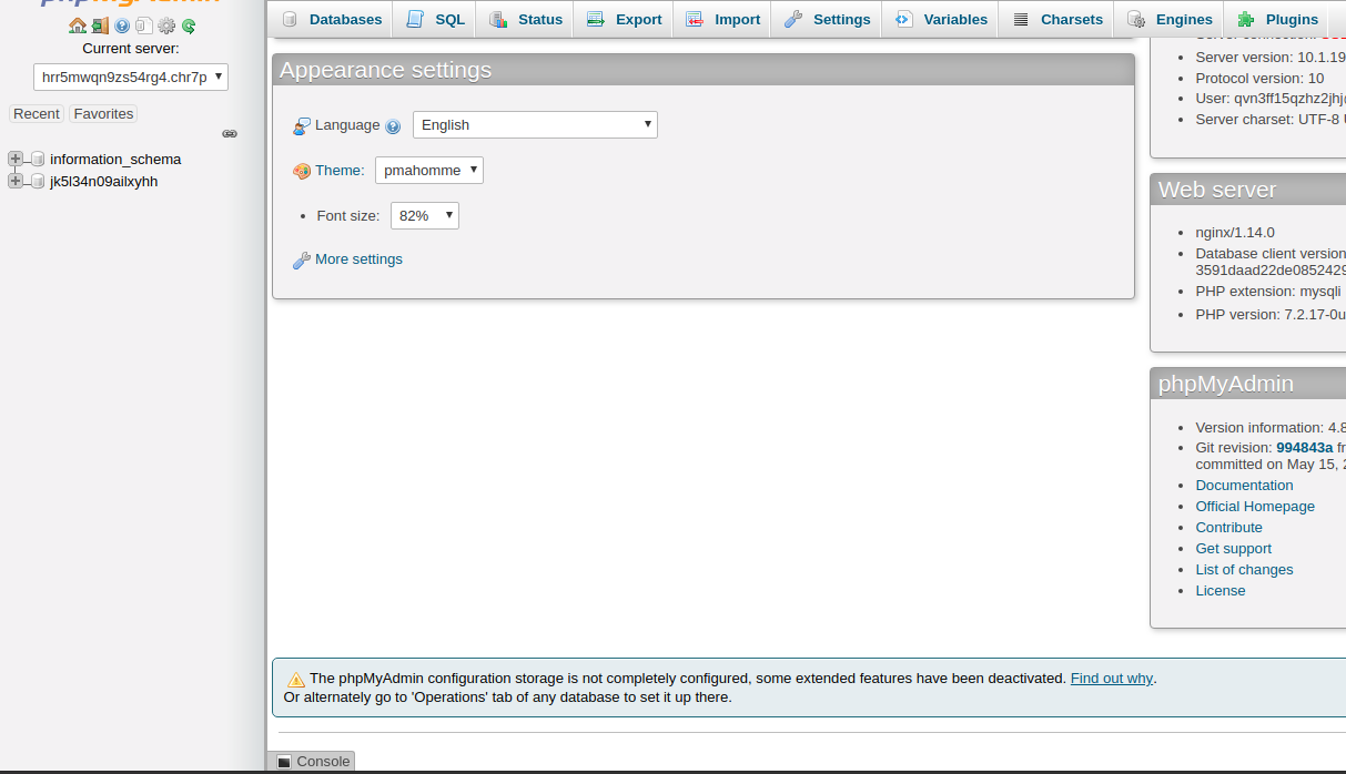 Disappearance of the bookmark queries · Issue #15268 · phpmyadmin ...