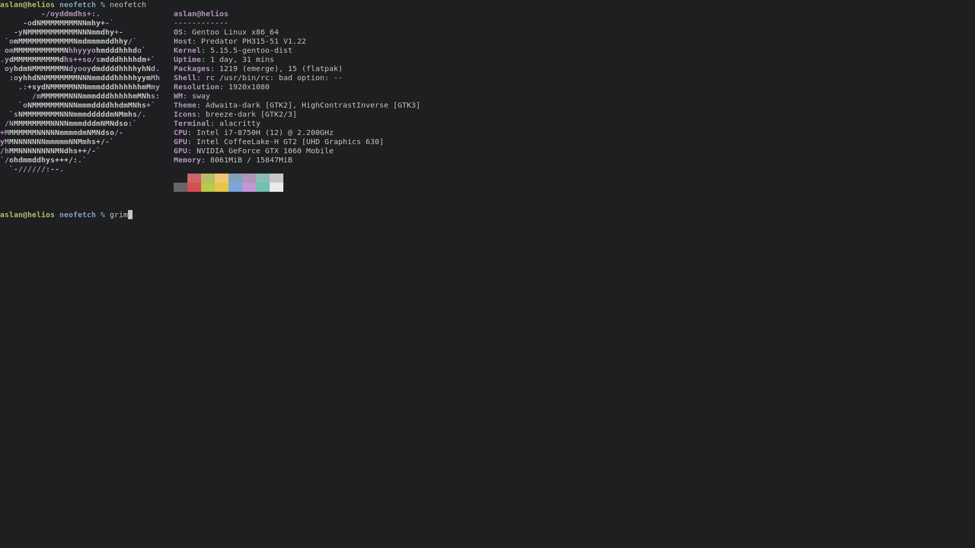 Does not display shell name or version properly when shell is rc · Issue #2025 · dylanaraps ...