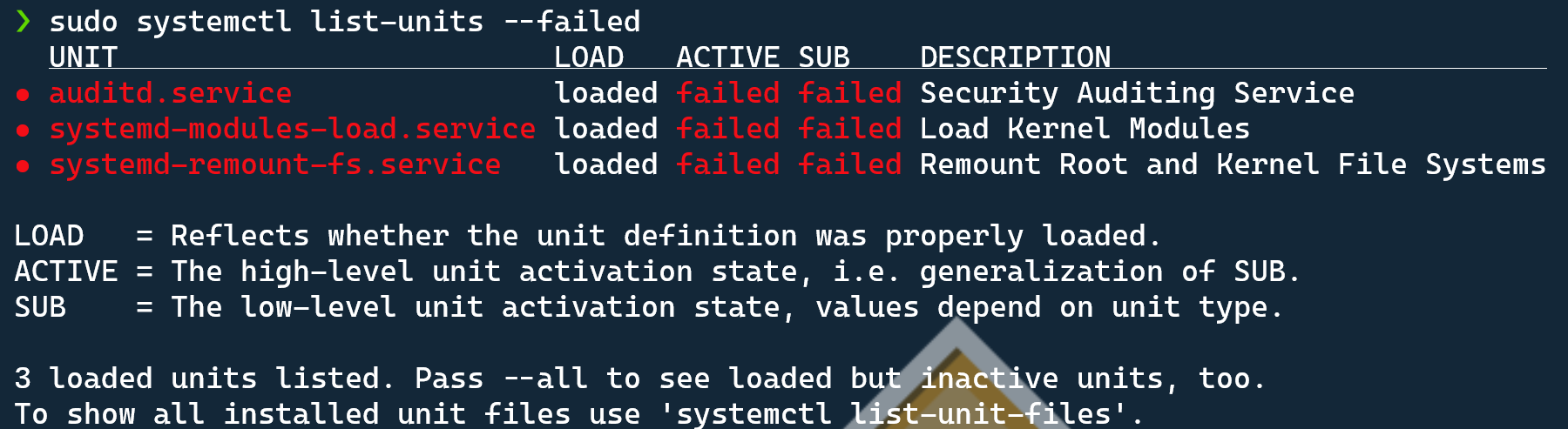 Show Which `systemd` Units Are Failing · Issue #140 · arkane-systems/genie · GitHub