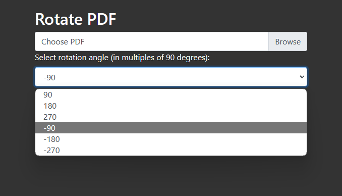add rotate pages feature · Issue #6 · Stirling-Tools/Stirling-PDF · GitHub