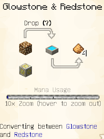 Glowstone Alchemy Recipes show interchangeably in lexicon · Issue #4460 · VazkiiMods/Botania ...