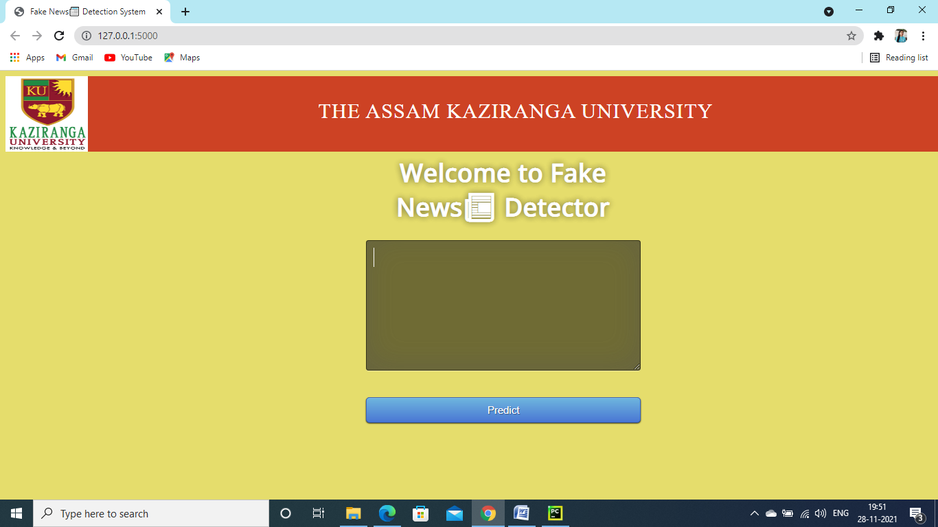GitHub - bhagya3929/Fake-News-Detection: In this data science project ...