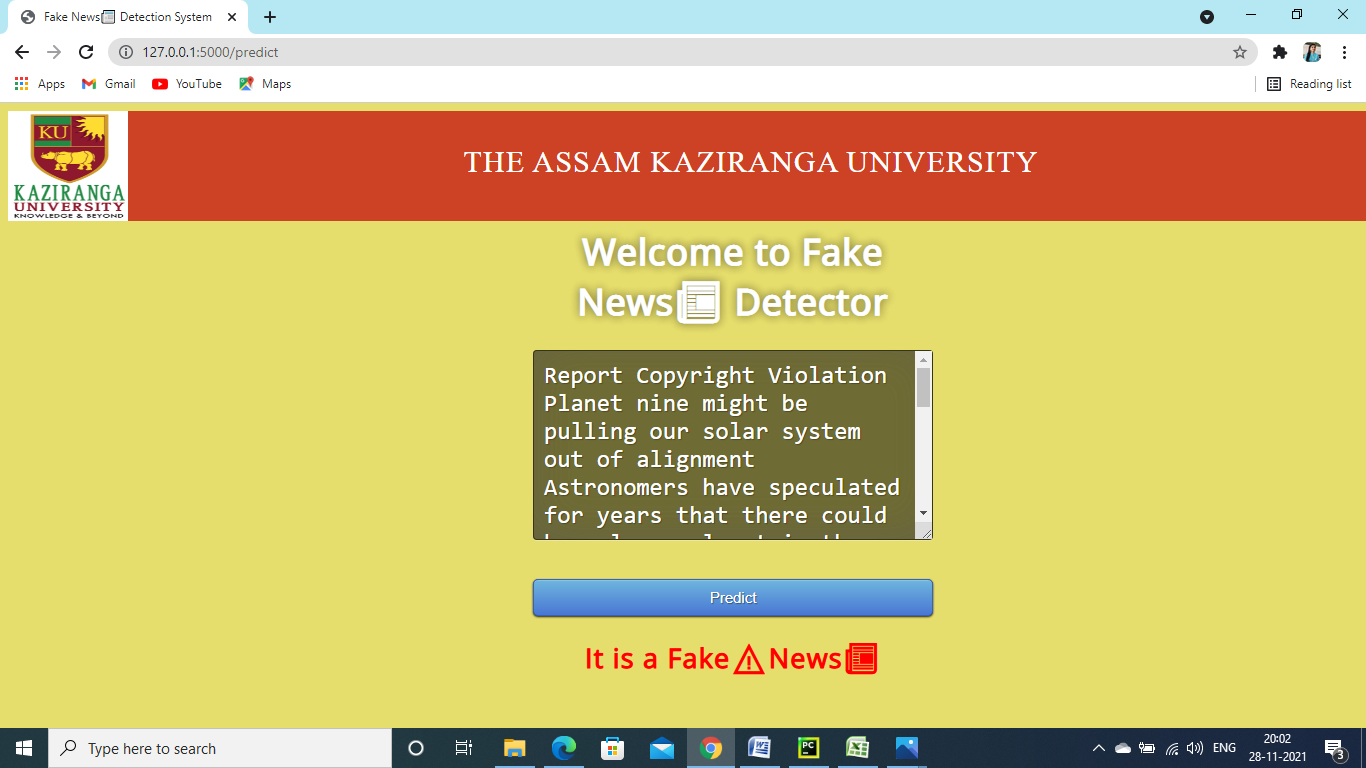 GitHub - bhagya3929/Fake-News-Detection: In this data science project ...