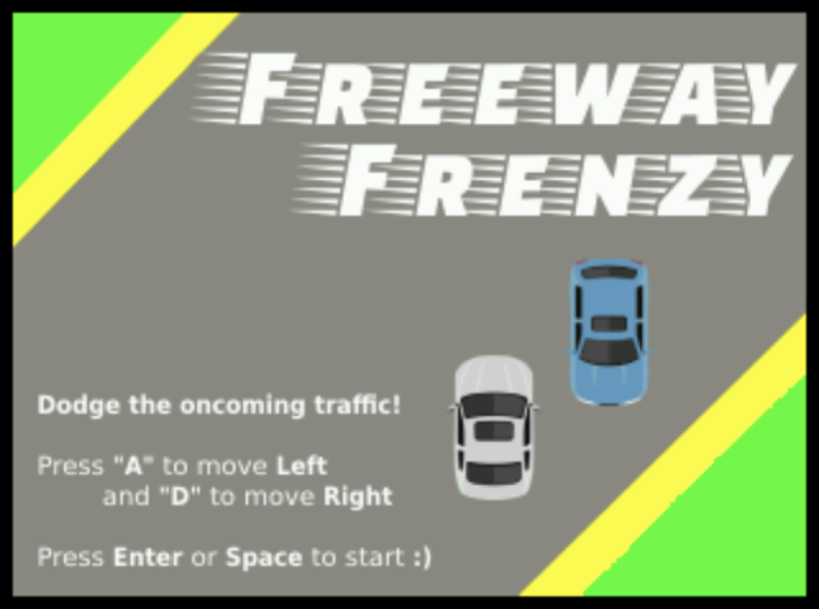GitHub - jioh-kim/freeway-frenzy: 🚗 driving game to run on De1-SoC in C code