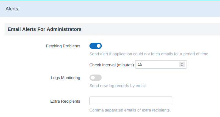 Only One Administrator Is Notified Of Fetching Problems · Issue 2686 · Freescout Helpdesk 