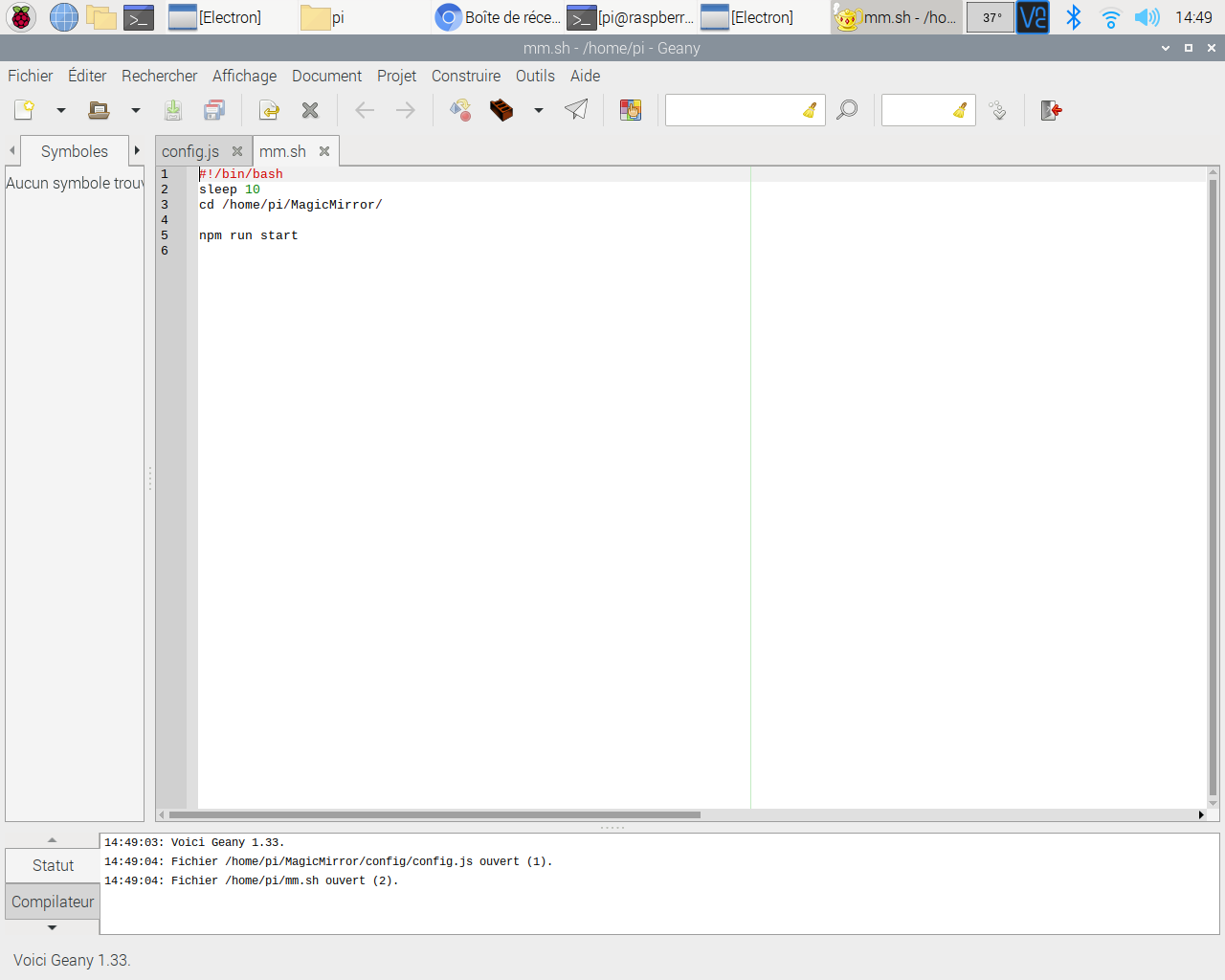 bug with electron the mirror wont start · Issue #2436 · MagicMirrorOrg/MagicMirror · GitHub