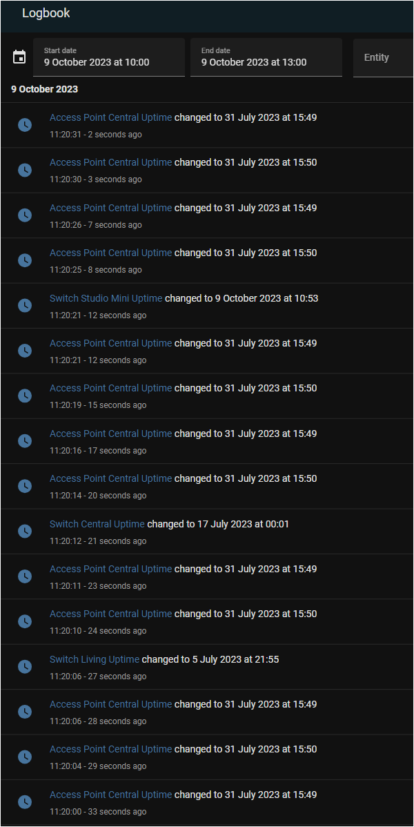 Unifi Network uptime sensor changes back and forth every few seconds · Issue #101690 · home ...