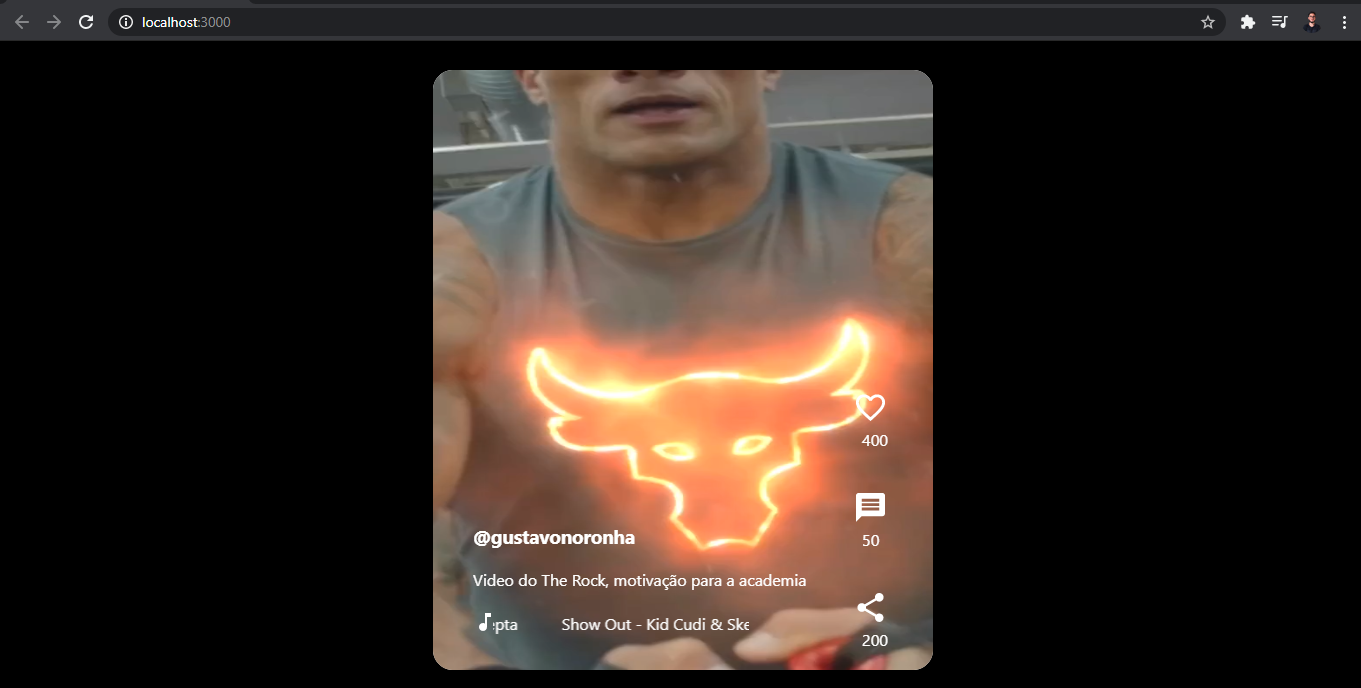 GitHub - gusttavonl/TikTokClone: Clone da parte visual da home do tik tok com React Js