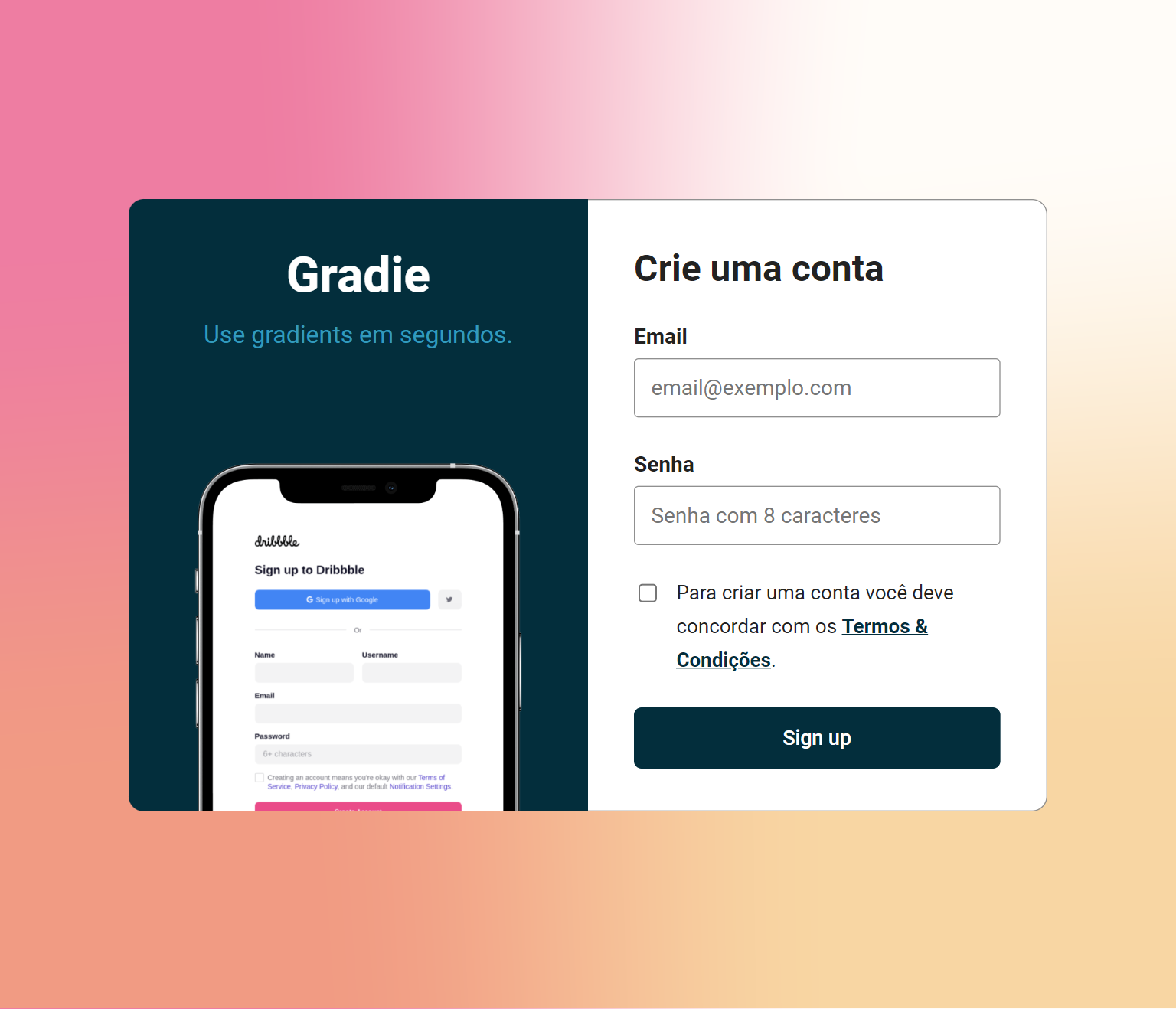 Github I Am Lucas Almeidagradie Signup Page Formulário De Cadastro Com Typescript 🌍 