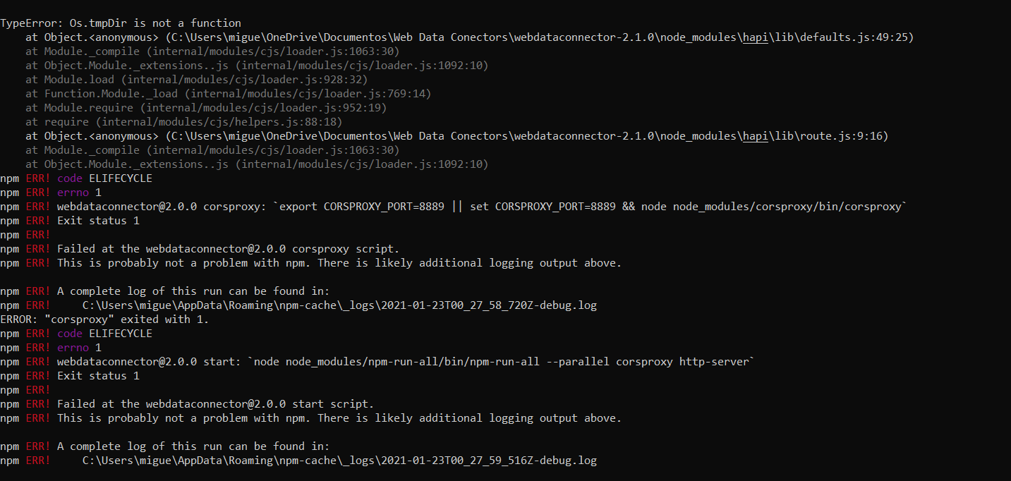 Ayuda con el WDC - Tableau · Issue #434 · tableau/webdataconnector · GitHub