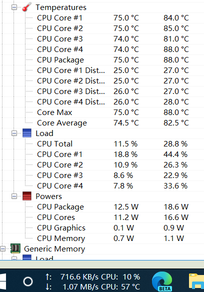 1.80.3获取CPU温度错误，显示的应该是硬盘温度！ · Issue #699 · zhongyang219/TrafficMonitor · GitHub