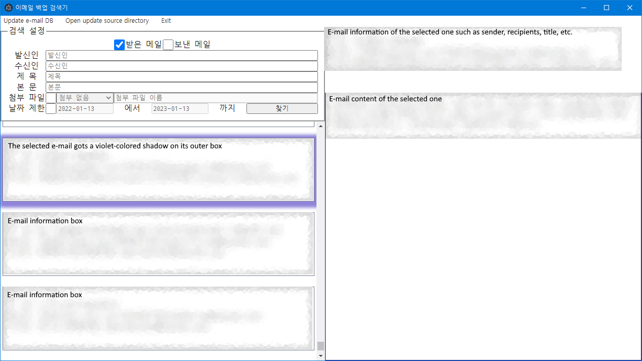 GitHub - Isitea/EML-manager