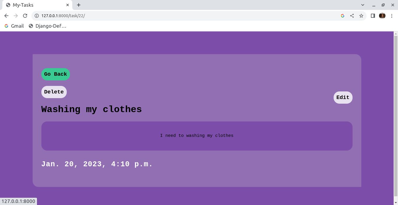 GitHub - SmartSaba4/To-do-App: Simple To-do app using Django