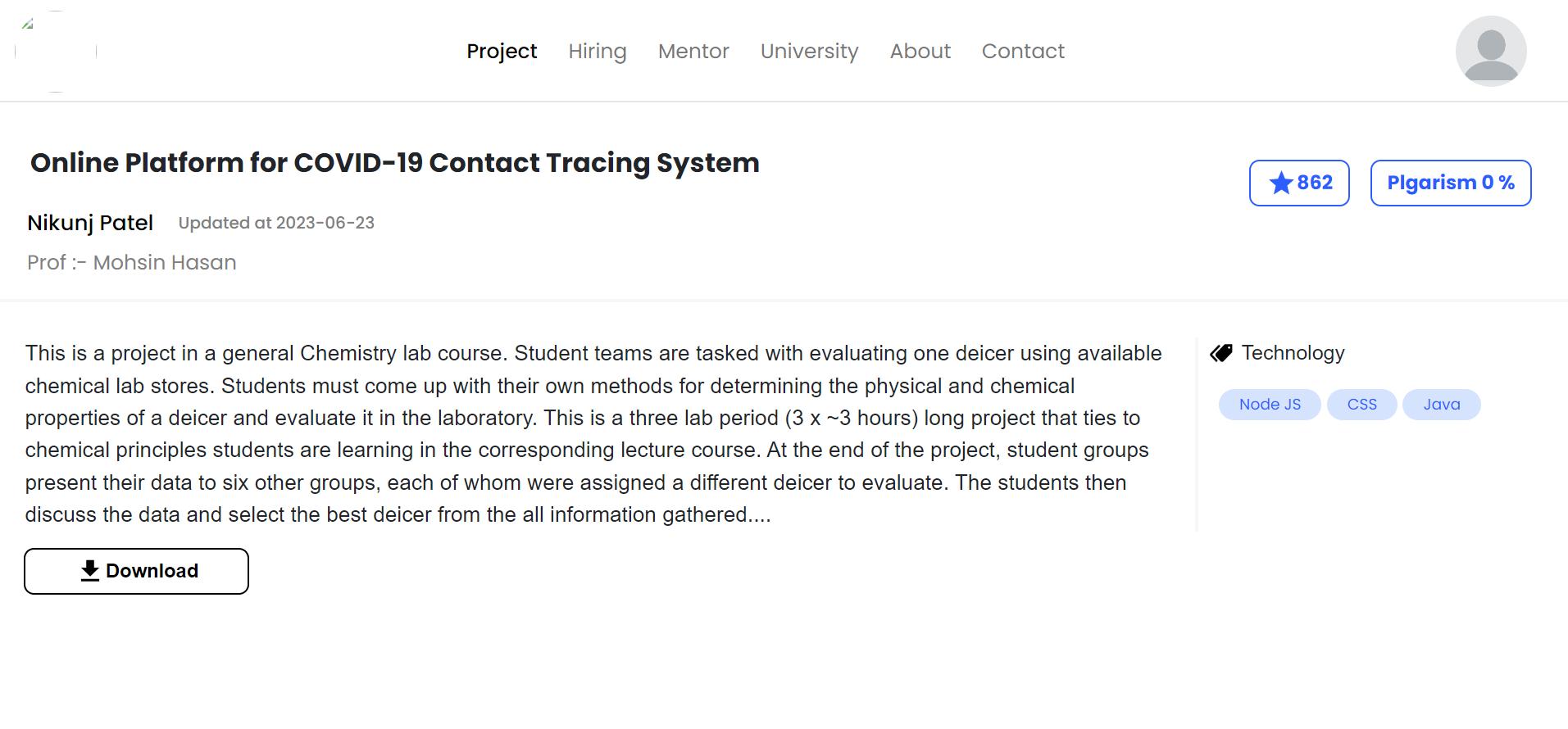 GitHub - khushi2706/ProjectExpo