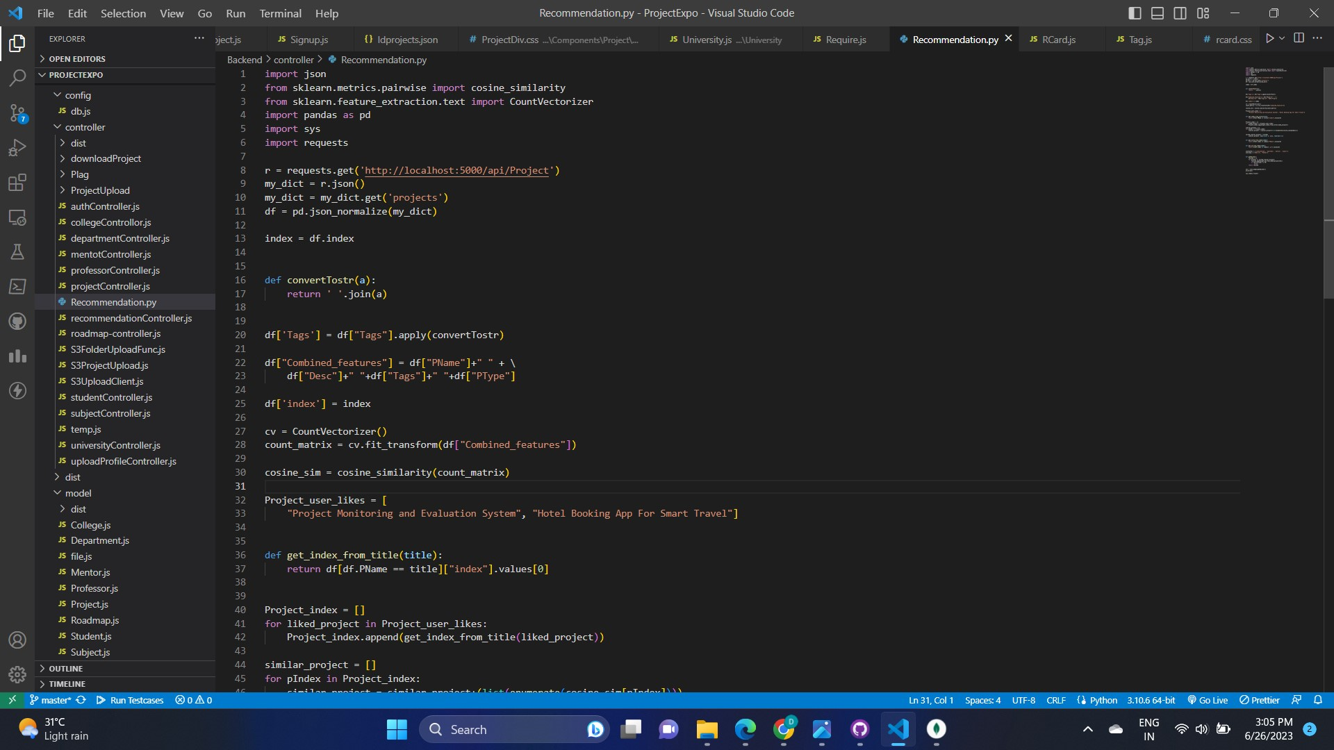 GitHub - khushi2706/ProjectExpo