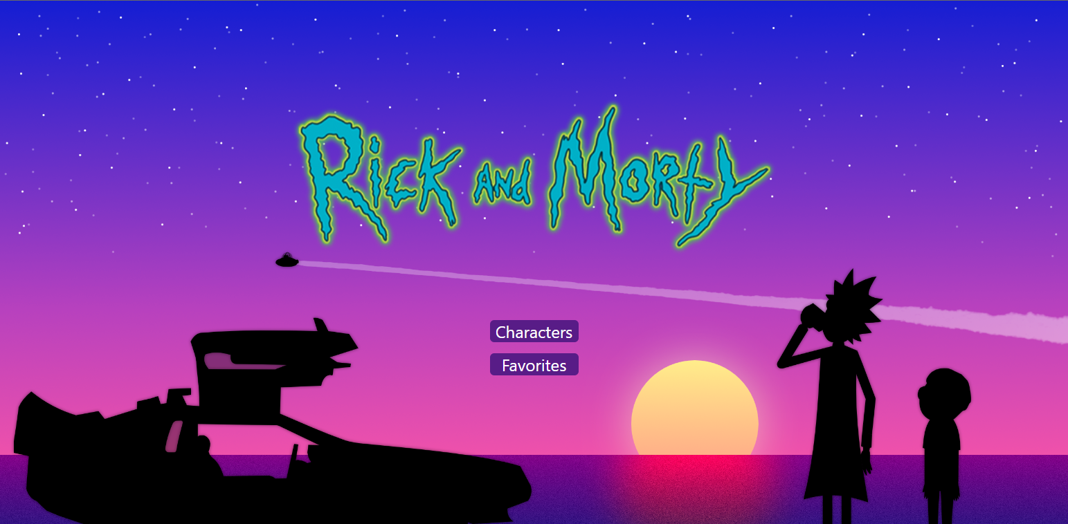 GitHub - guivargas95/RickAndMorty: Do you like Rick And morty? With ...