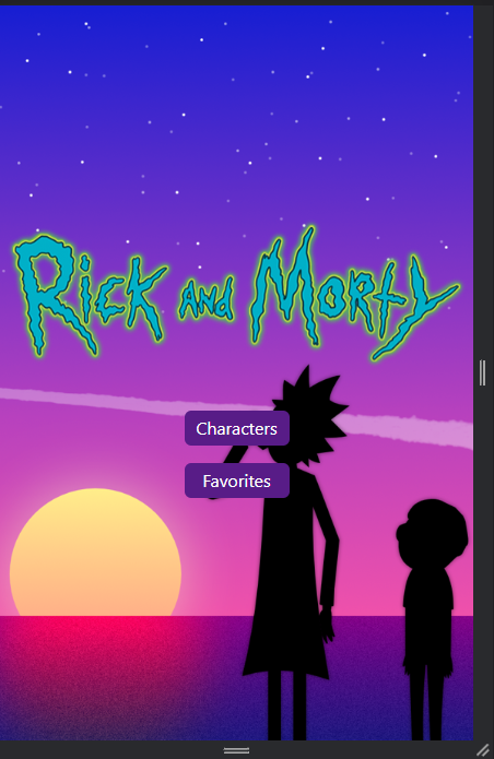 GitHub - guivargas95/RickAndMorty: Do you like Rick And morty? With this full responsive app you ...