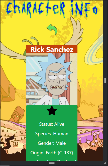 GitHub - guivargas95/RickAndMorty: Do you like Rick And morty? With this full responsive app you ...