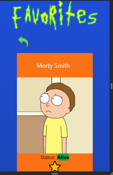 GitHub - guivargas95/RickAndMorty: Do you like Rick And morty? With this full responsive app you ...
