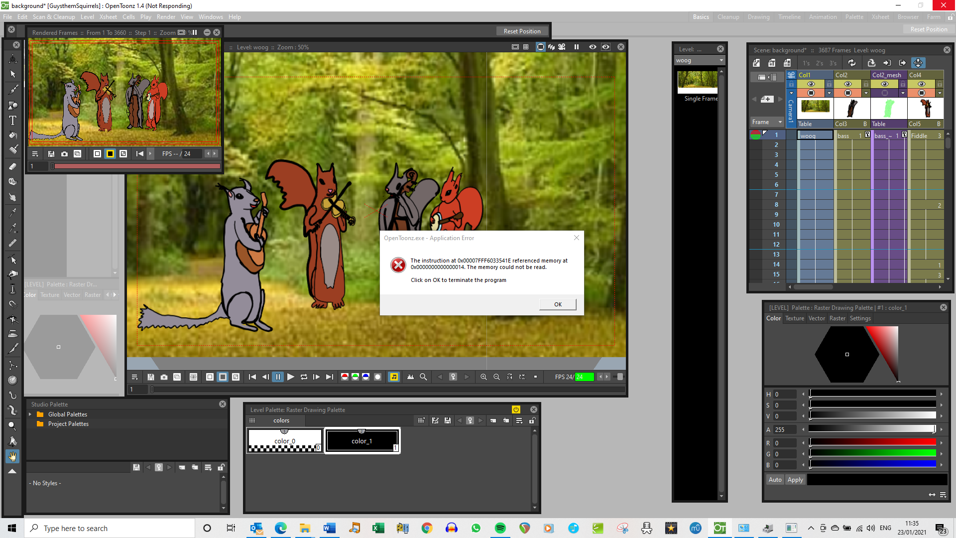 OpenToonz.exe Application Error · Issue #3695 · opentoonz/opentoonz · GitHub
