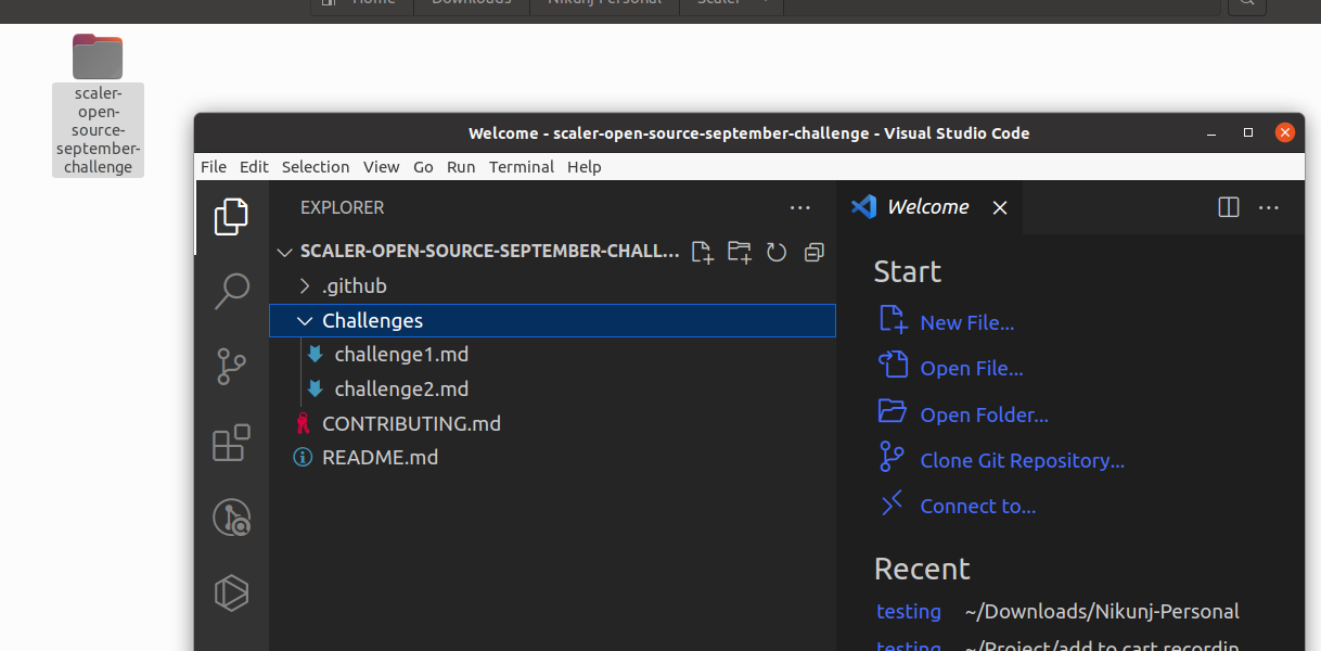 Challenge 1: Nikunj · Issue #124 · scaleracademy/scaler-open-source-september-challenge · GitHub