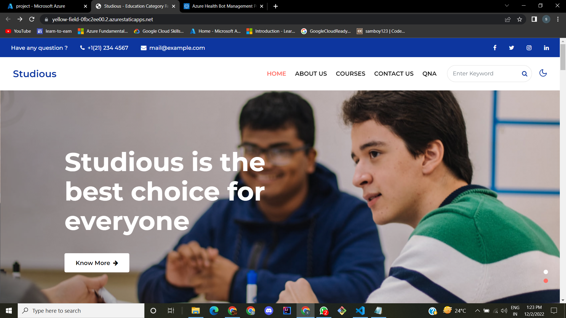 GitHub - Sohenmondal/frt: I have made a ed-tech website which allow students to select their ...