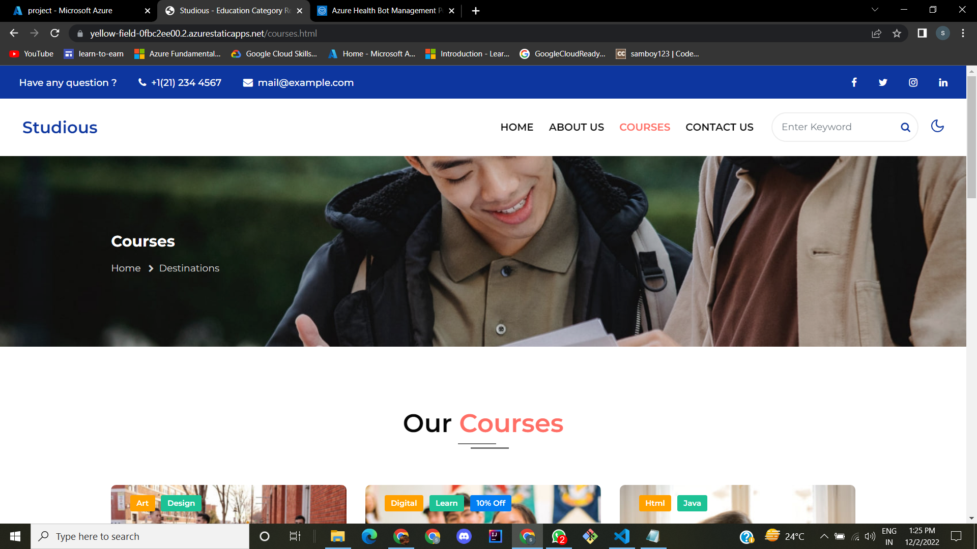 GitHub - Sohenmondal/frt: I have made a ed-tech website which allow students to select their ...
