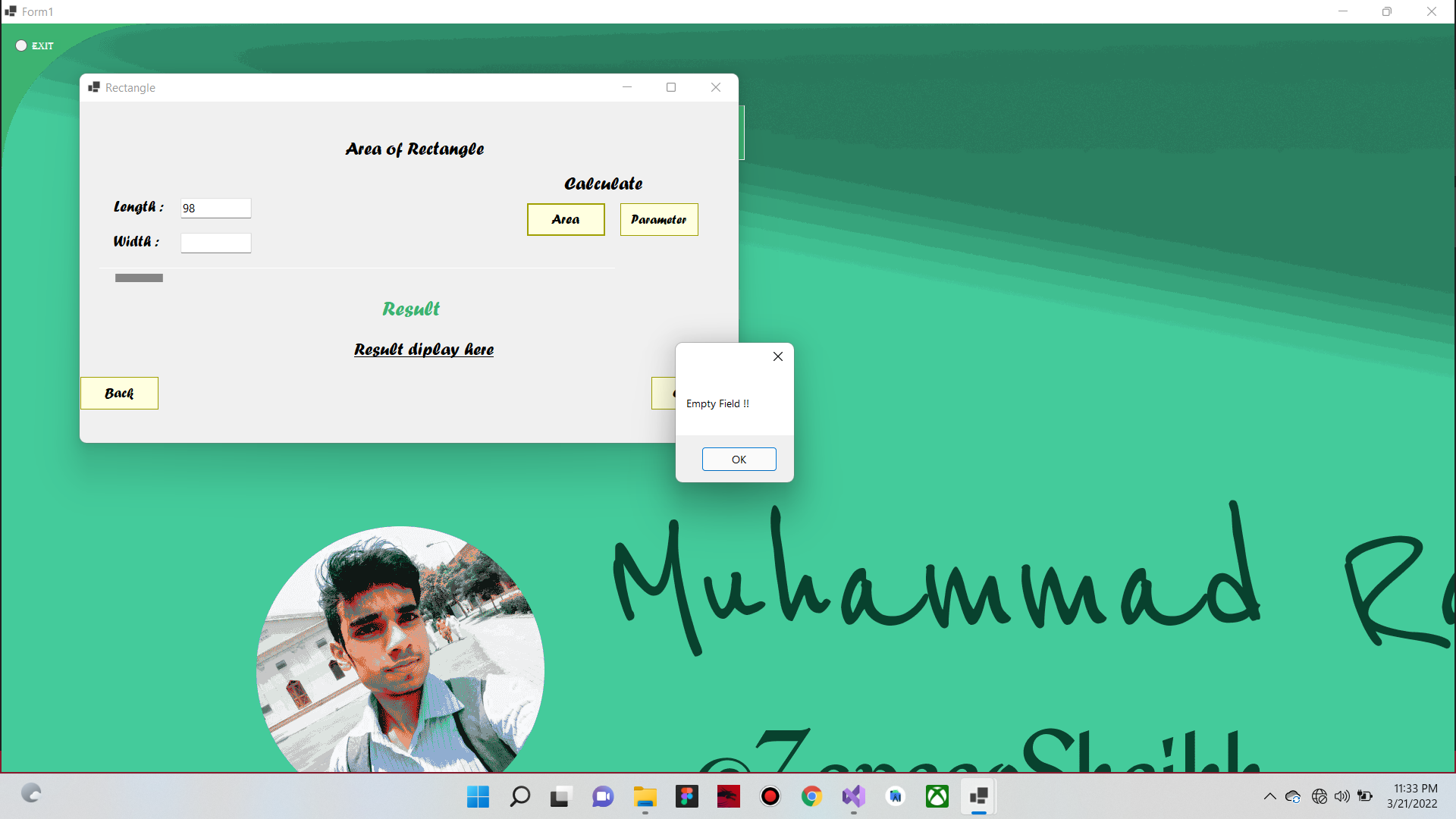 GitHub - ZapeeoSheikh/Shapes-Area-Calculator: This is a GUI based Shapes Area and Paremeter ...