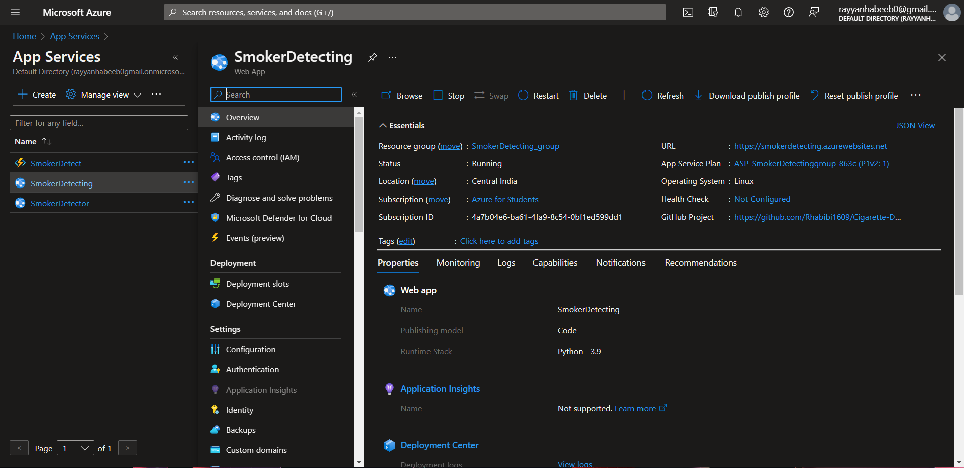 GitHub - Rhabibi1609/Cigarette-Detector: An Azure WebApp + CustomVision project for FRT ...