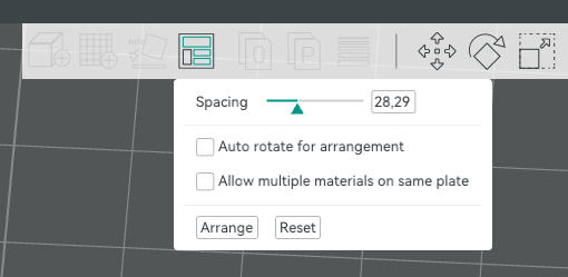 Arrange object - add spacing option and rotation option · Issue #9815 · prusa3d/PrusaSlicer · GitHub