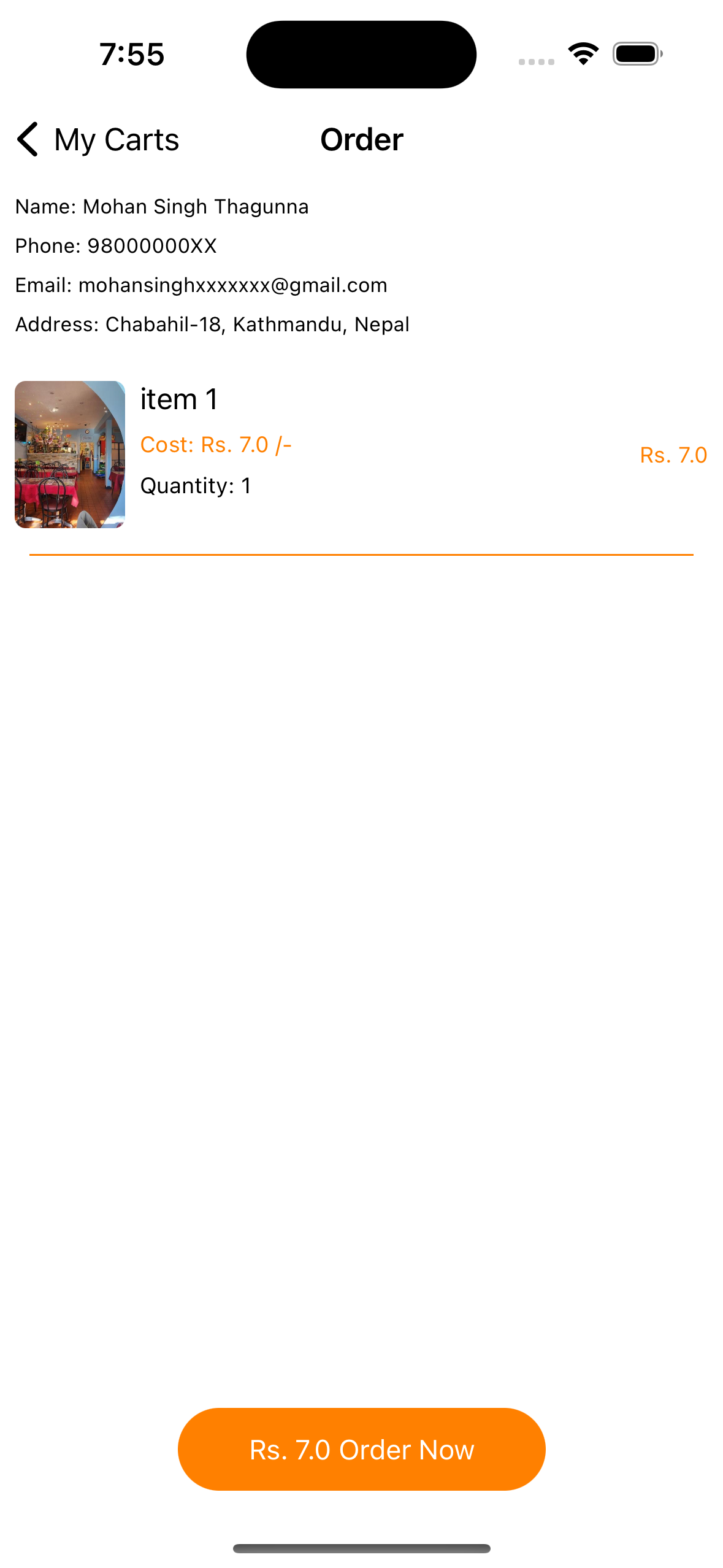 GitHub - socialmohansingh/restmenu