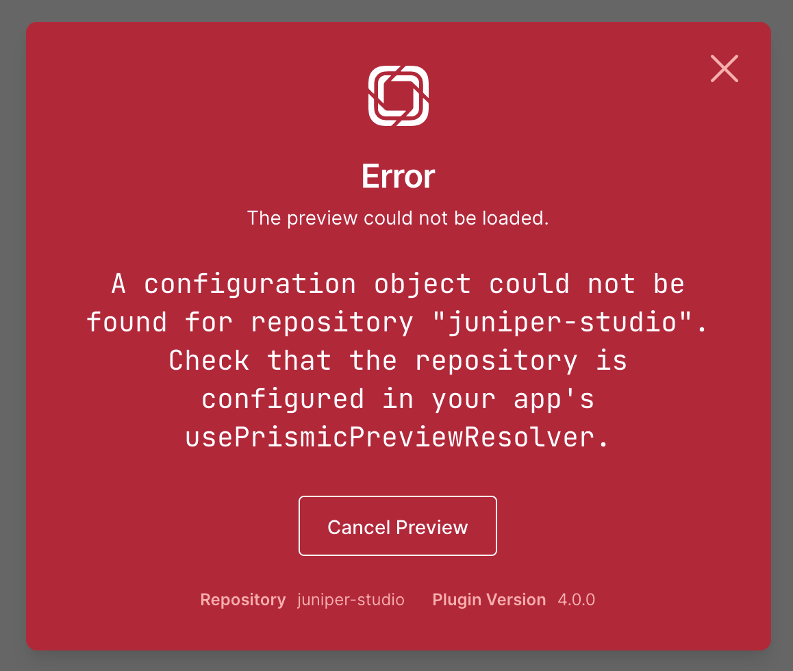 [v4] A configuration object could not be found · Issue #384 · prismicio/prismic-gatsby · GitHub