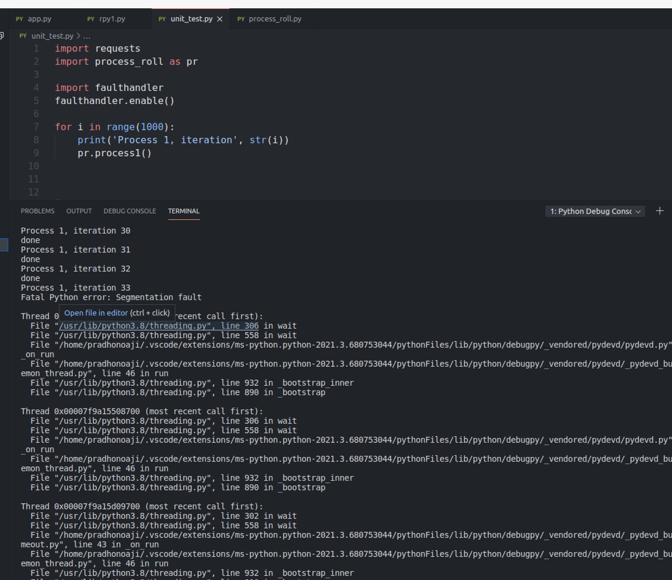 Segmentation fault (core dumped) on Ubuntu python only · Issue #1734 · google-ai-edge/mediapipe ...