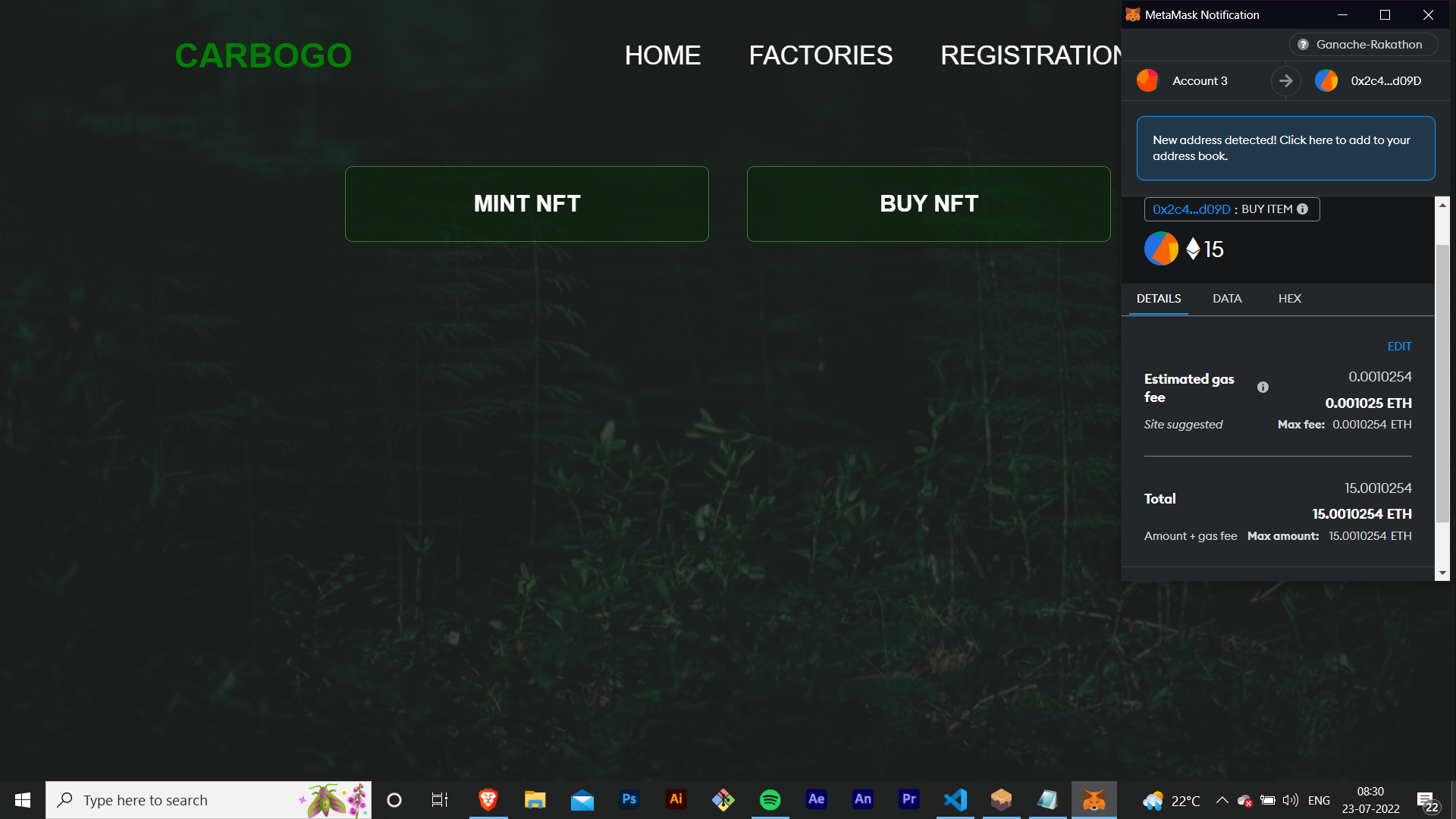 GitHub - deucaleon18/Rakathon-CARBOGO: The official repository containing our project, CARBOGO ...