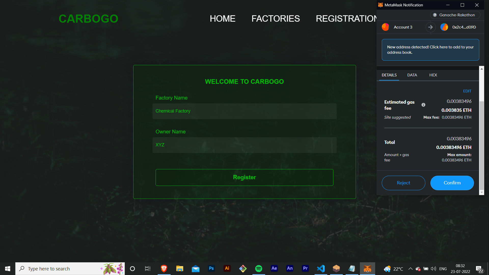 GitHub - deucaleon18/Rakathon-CARBOGO: The official repository containing our project, CARBOGO ...