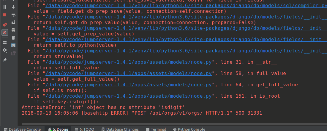 通过jumpserver的api创建组织报错 · Issue #1817 · jumpserver/jumpserver · GitHub