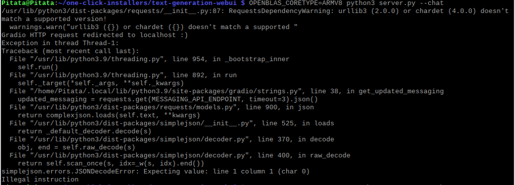 WEBUI server never starts · Issue #1598 · oobabooga/text-generation-webui · GitHub