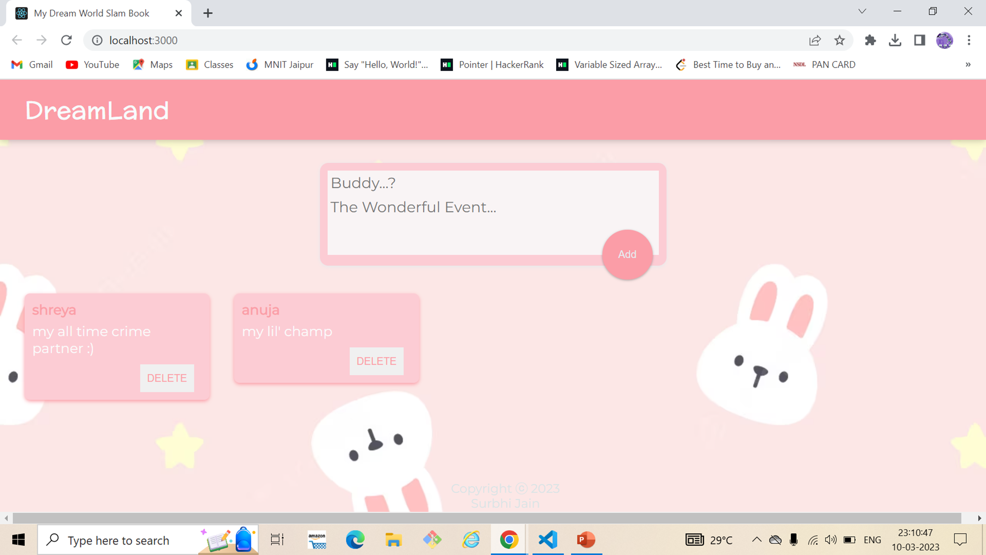 GitHub - surbhijain2622/SLAMBOOK