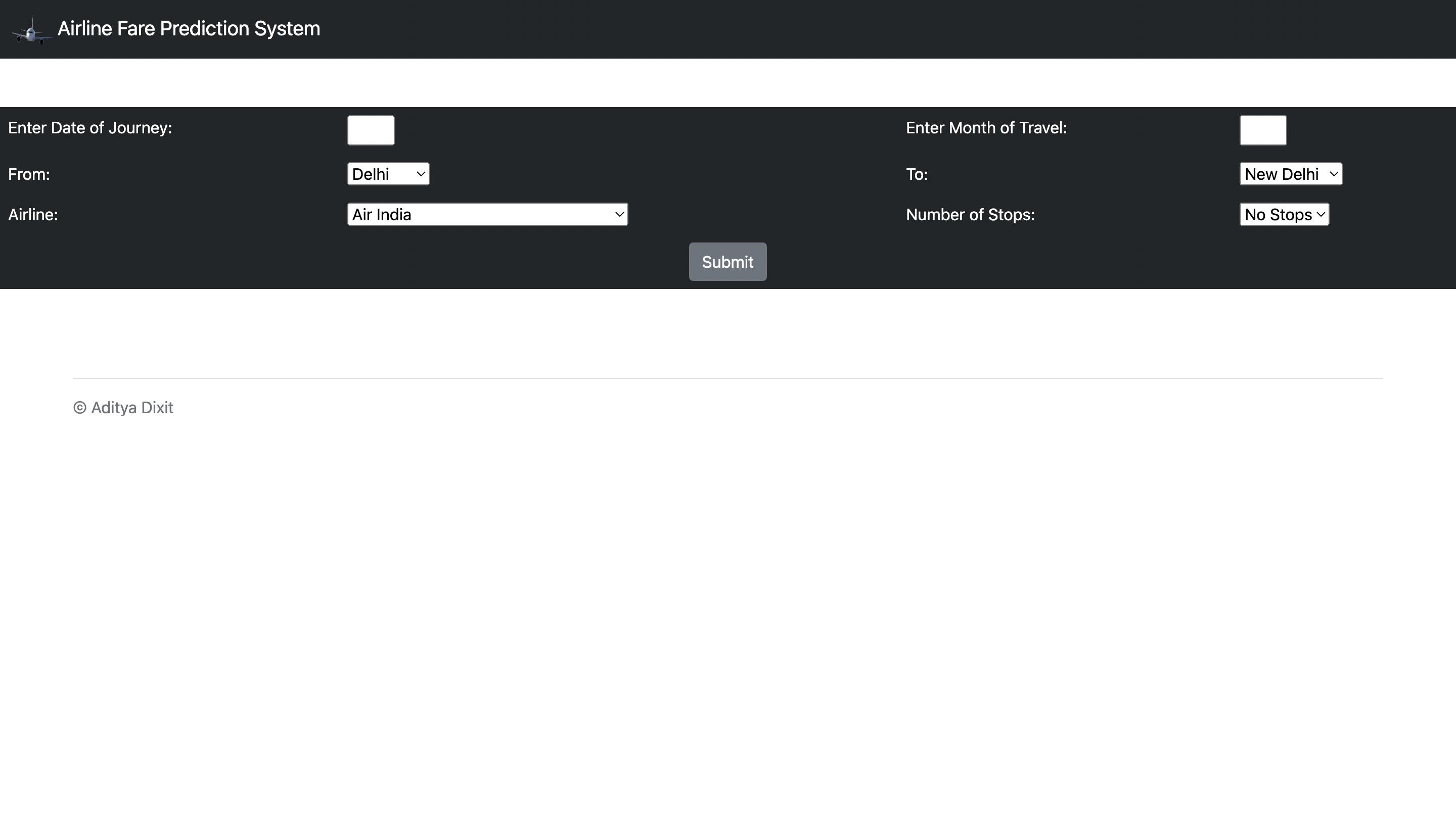 GitHub - adityatpsb/Airline-Fare-Prediction: Predicting Airline Fare ...