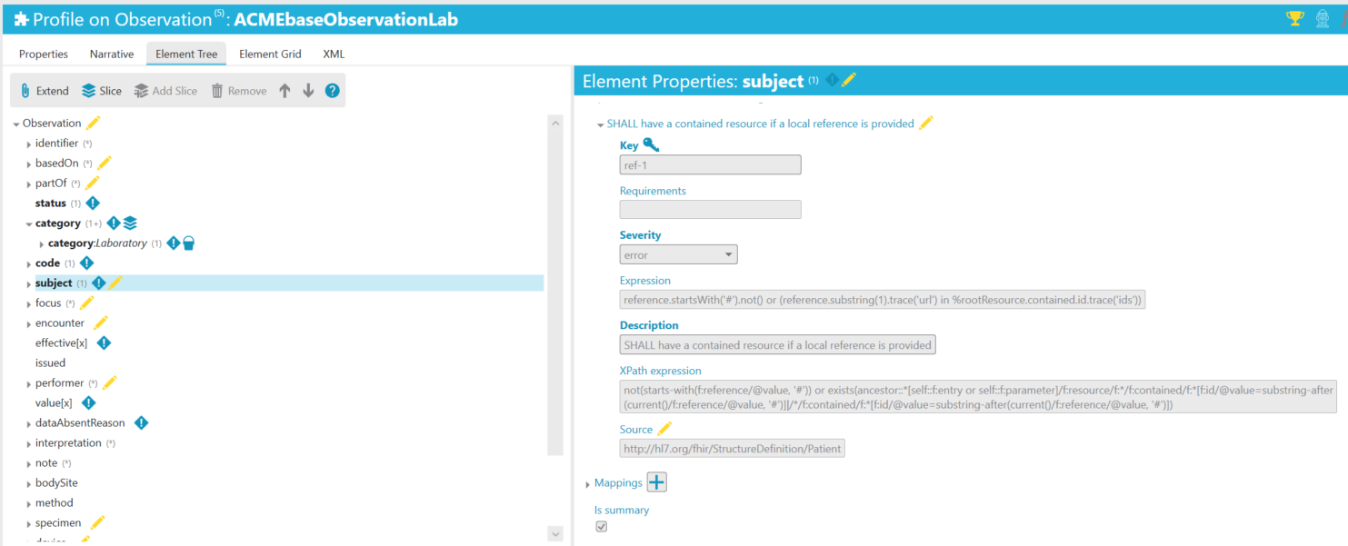 Snapshot generator fills constraint.source incorrectly · Issue #2118 · FirelyTeam/firely-net-sdk ...